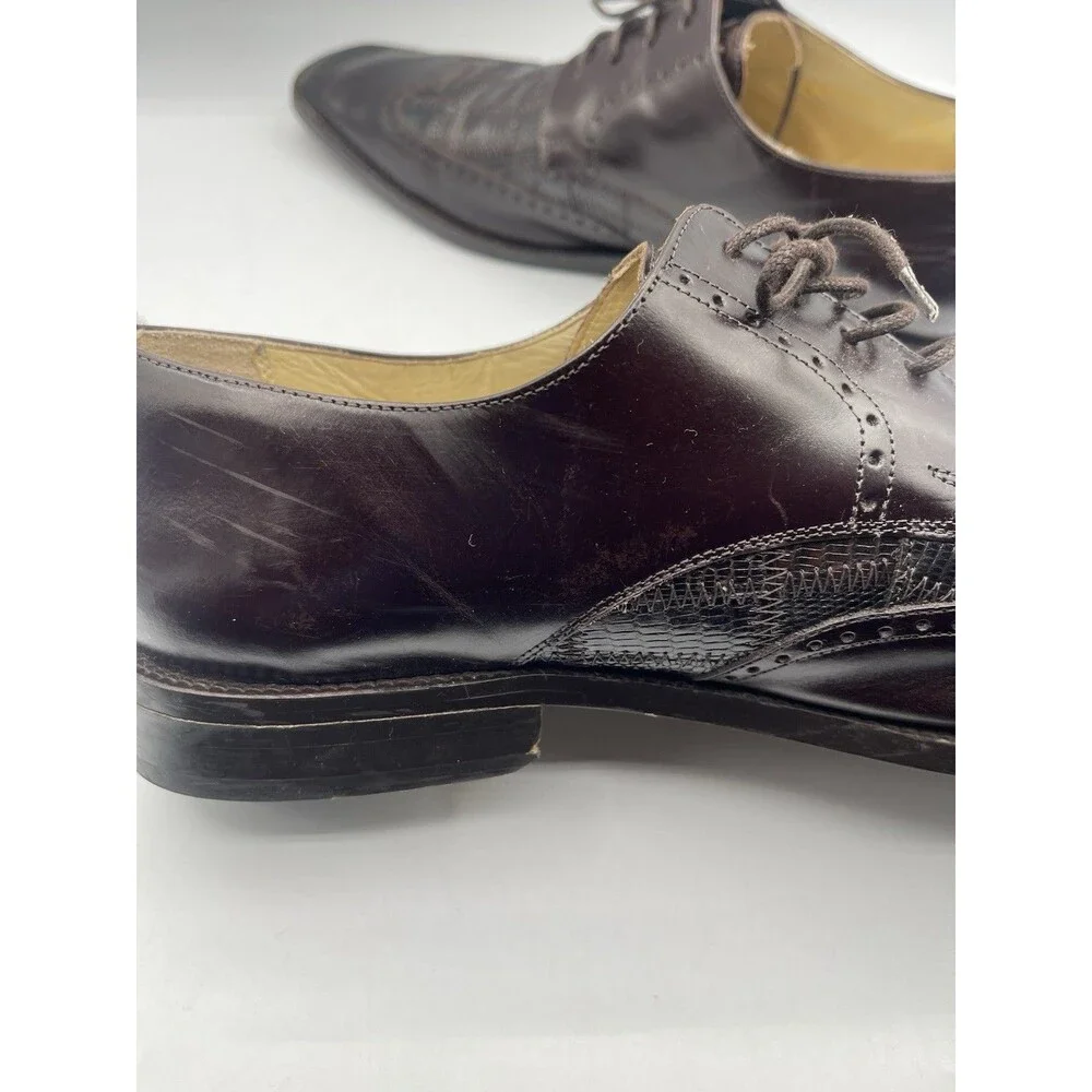 Steve Harvey | Shoes | Steve Harvey Ontario2 Genuine Lizard Square Toe ...